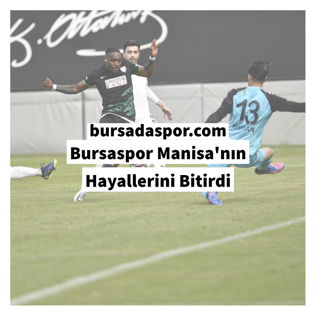 Bursaspor Manisa'nın Hayallerini Bitirdi - BurSa'da Spor